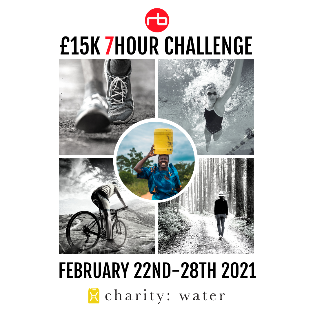 The 7 Hour Challenge for Charity: Water - Redbrain