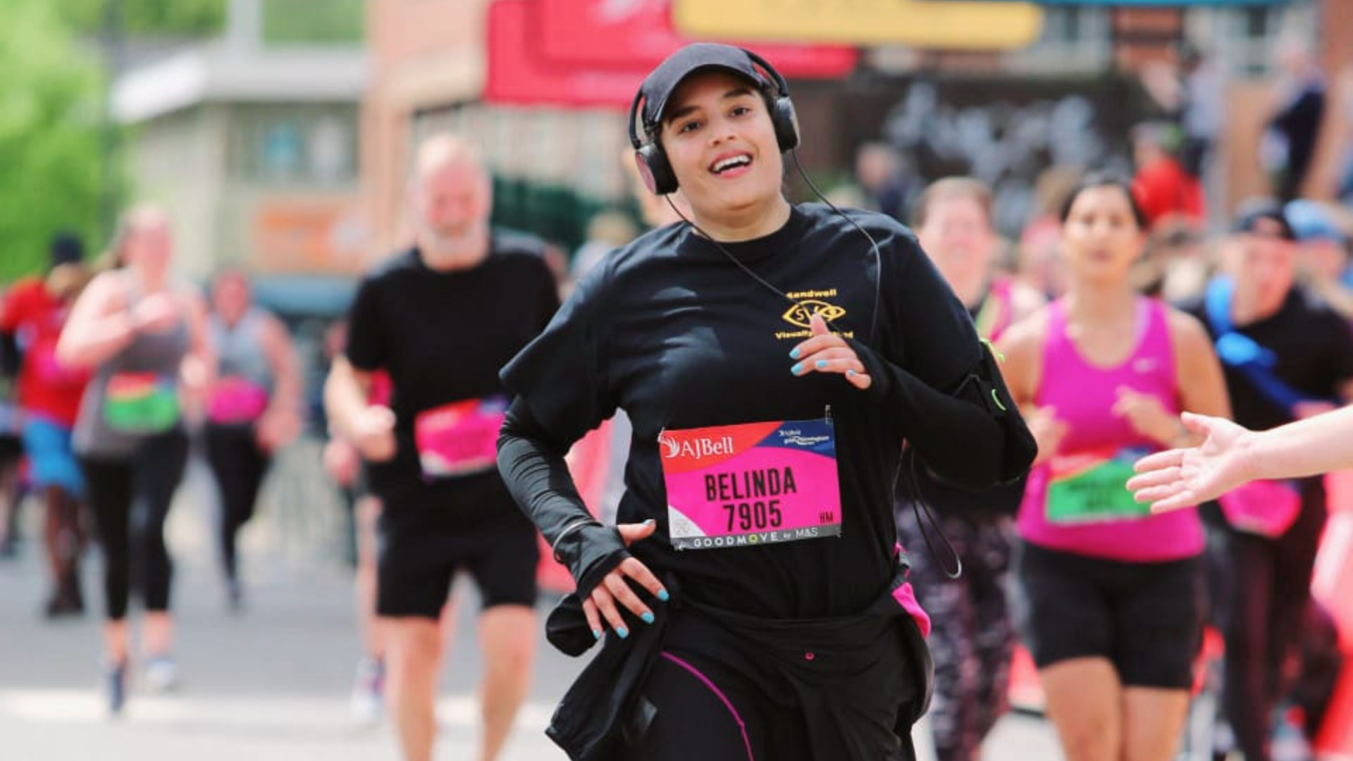 Belinda runs to support Sandwell Visually Impaired (SVI)